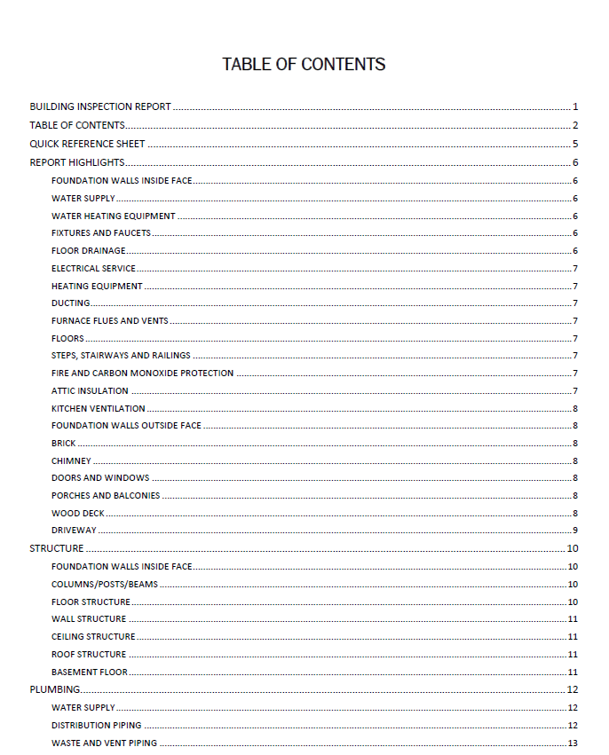 Ottawa Home Inspection - Parent Inspections Inc